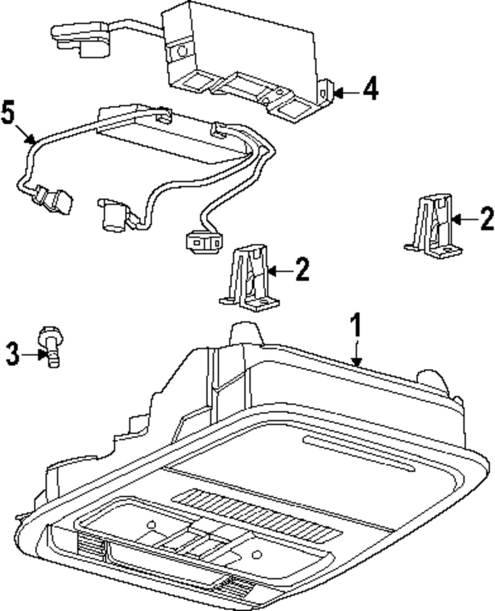2025 Lincoln Aviator Overhead Console RC5Z-78519A70-DQ | Varsity Ford