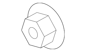 62618-17000 - Lower Control Arm Nut 2010-2023 Kia | Kia.Parts Store