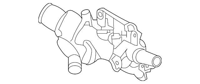 2009-2011 Nissan Versa Water Outlet 11060-BC20A | TascaParts.com