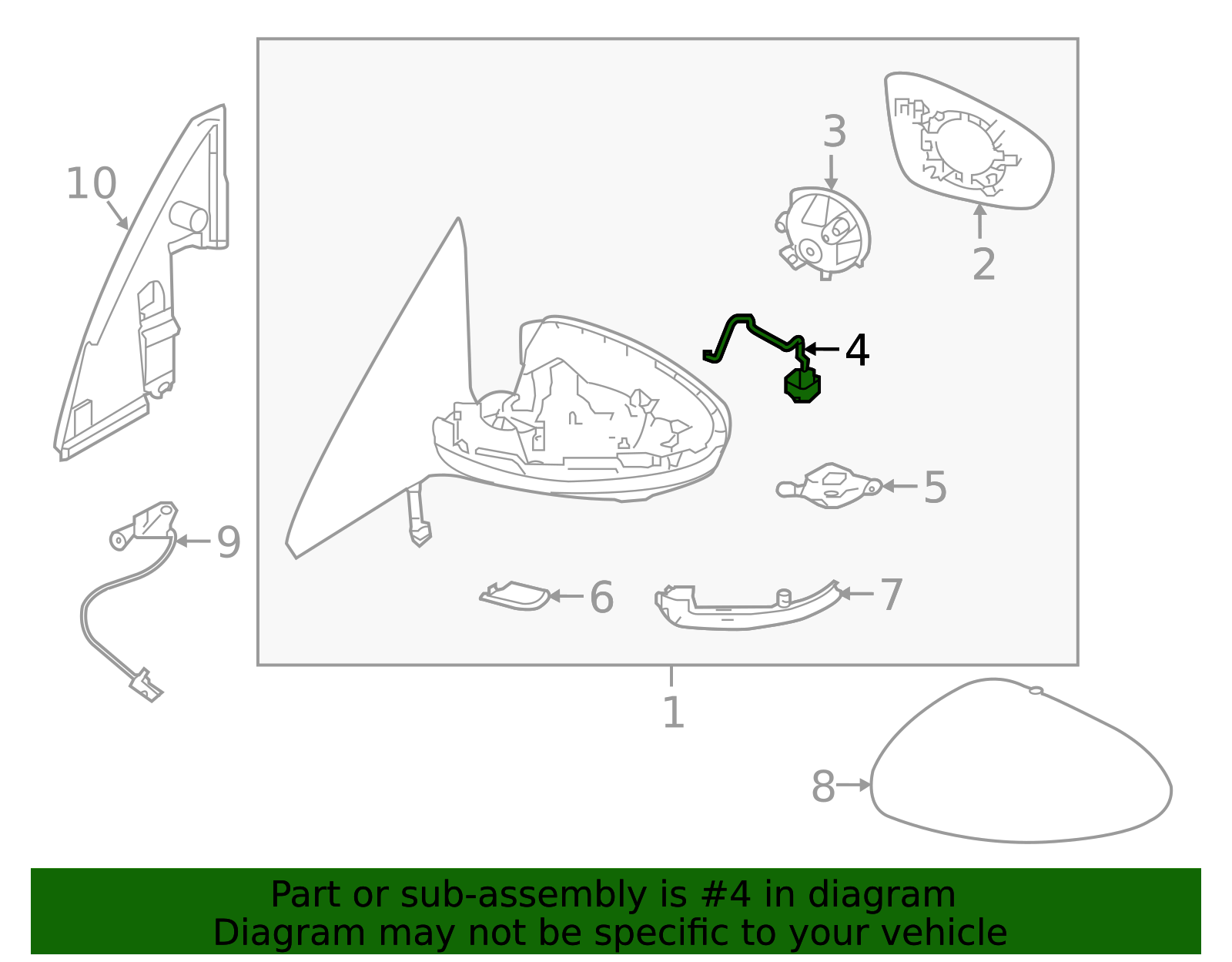 2019-2025 Nissan Camera 28419-5FA2B | Nissan OEM Parts Online