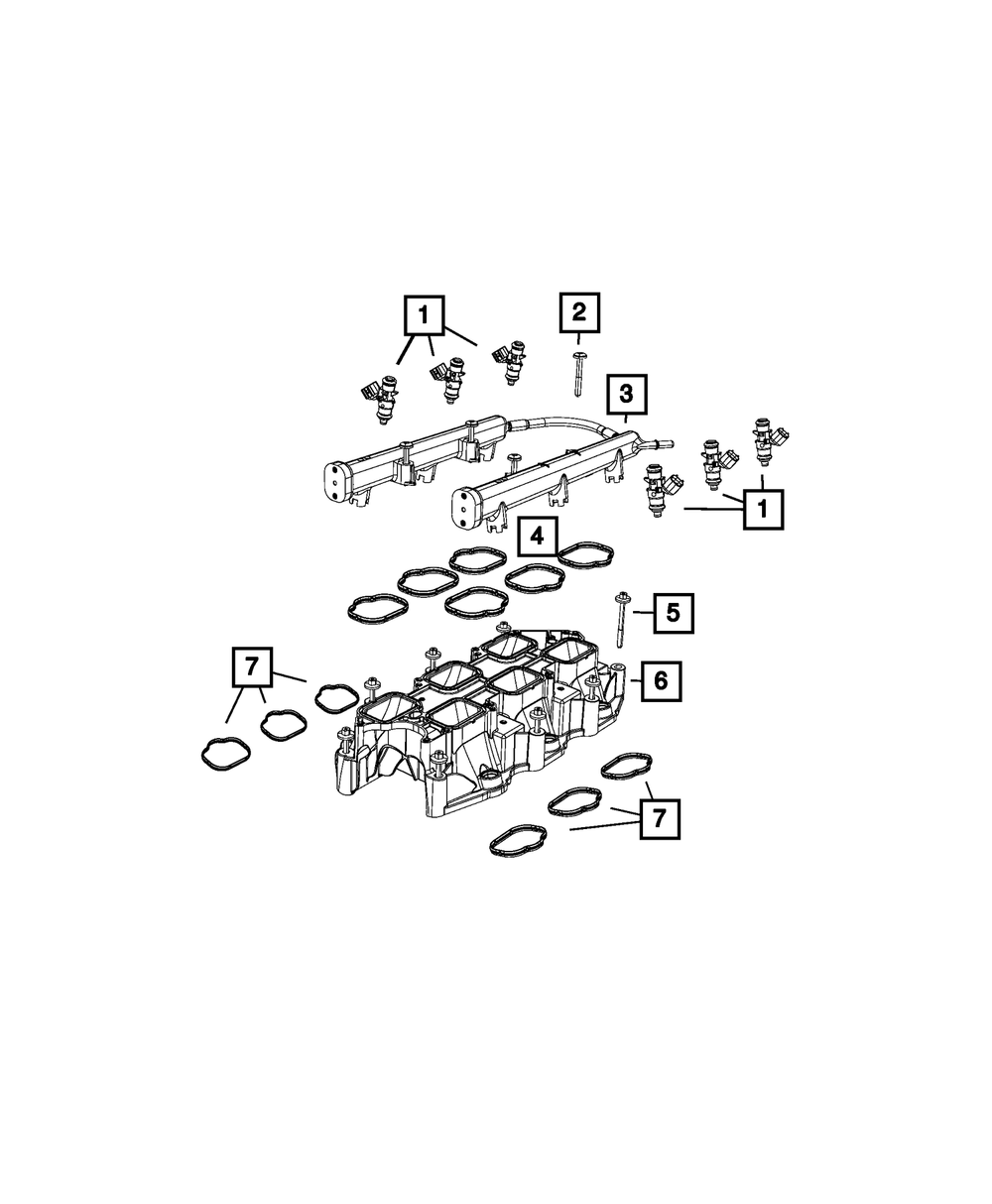 2016-2025 Mopar Intake Manifold 5281803AA | Mopar Online Parts