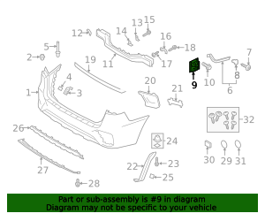 86671-C6500 - Lower Bracket 2019-2020 Kia Sorento | Kia.Parts Store