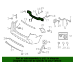 2019-2020 Kia OEM NEW 2019-2020 Kia Sorento Covers And Brackets Beam ...