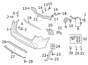 2019-2020 Kia Sorento Skid Plate 86665-C6800 | TascaParts.com