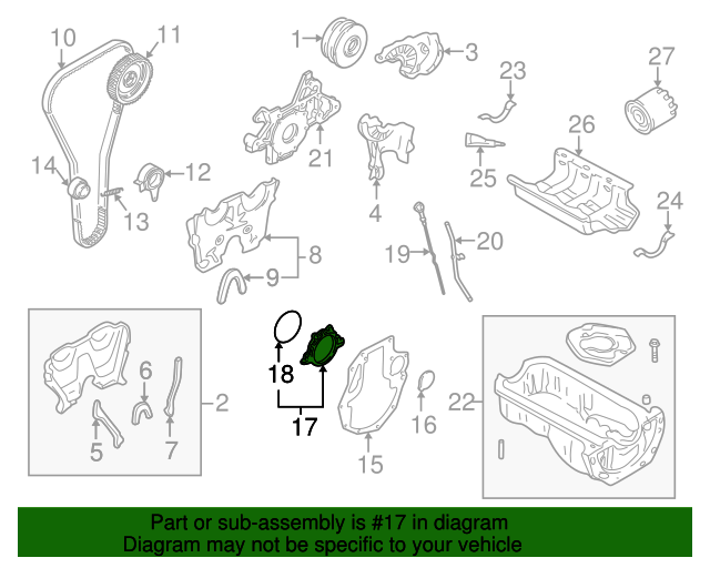 B366-11-310C - Rear Cover - 1999-2005 Mazda | Werner Mazda Parts