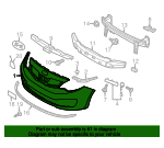 2015-2017 Kia Rio Bumper Cover 86511-1W500 | TascaParts.com