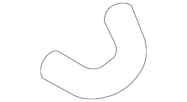 2007-2022 Toyota Engine Coolant Hose 16295-38010 | Toyota Parts Express