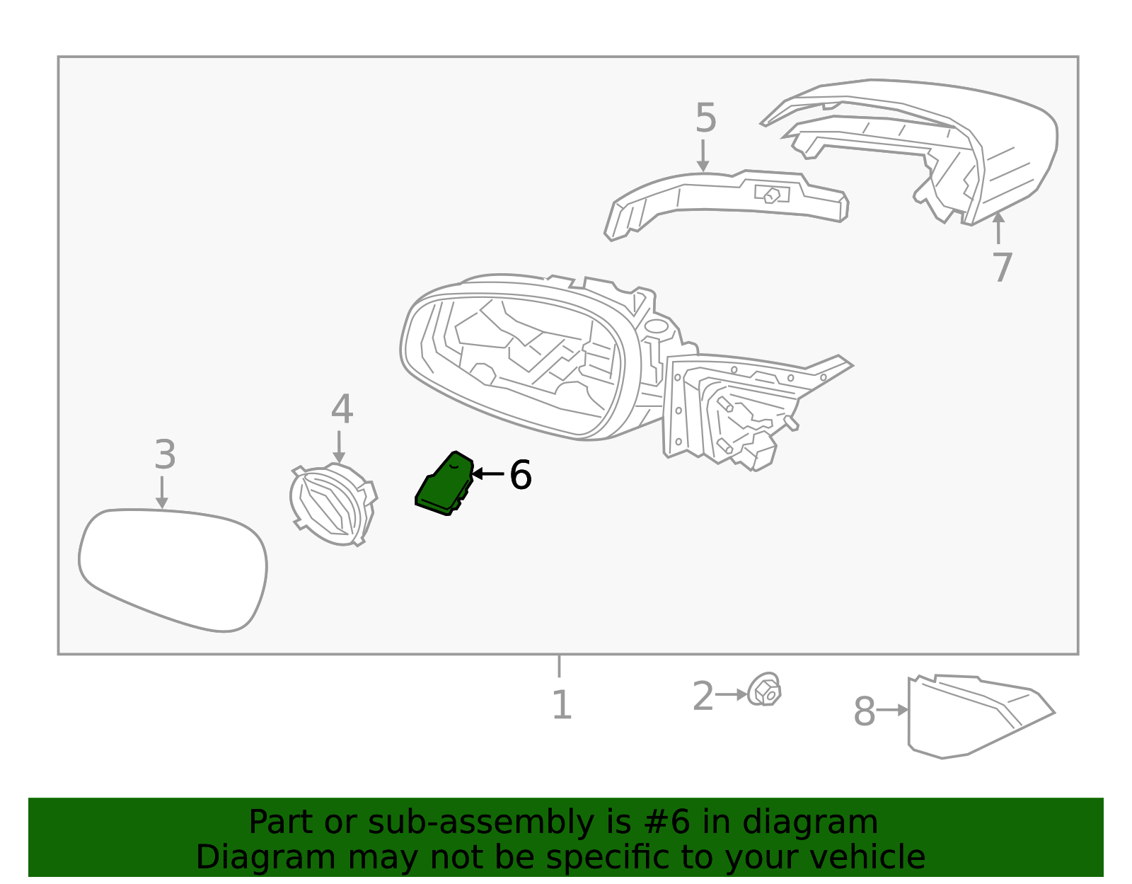87614-G9000 - High-Quality Courtesy Light for 2019-2023 Genesis G70 ...