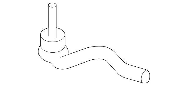 251-330-08-03 - Outer Tie Rod 2006-2012 Mercedes-Benz | Mercedes-Benz ...