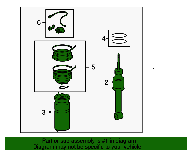 2010-2013 Land Rover Range Rover Sport Shock Assembly LR052866 ...