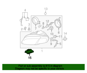 8E0-907-391-B - Control Module 2005-2009 Audi | Audi OEM Parts