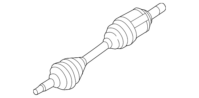 2011-2019 Ford OEM NEW 2011-2019 Ford Explorer Left Shaft - Front Axle ...