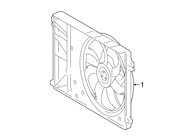 16360-F0010 - Fan Assembly 2018-2024 Toyota | AutoNationParts.com