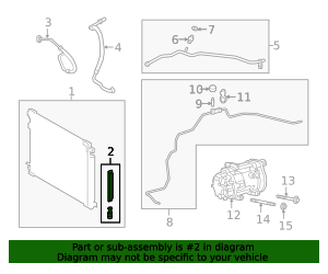 2018-2024 Lexus A/C Receiver Drier 88474-12020 | OEM Parts Online