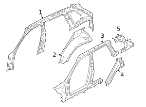 41009481367 - 2019-2022 BMW X5 Lower Reinforced (41-00-9-481-367) | BMW ...