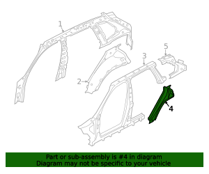 2019-2024 BMW X5 Lower Reinforced 41009481368 | OEM Parts Online