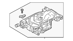2013-2020 Nissan Oil Pan 11110-3TA3A | OEM Parts Online