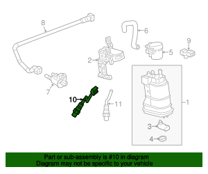 2014-2021 GM Heated Oxygen Sensor 12655677 | GMPartsDirect.com