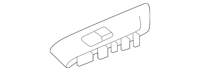 167-737-37-01-9051 - Switch Bezel 2020-2021 Mercedes-Benz | Mercedes ...