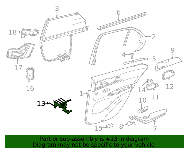 167-906-70-06 - Courtesy Light 2020-2023 Mercedes-Benz ...