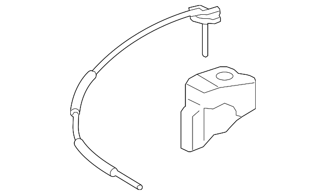 2007-2010 Lexus ES350 Reservoir Tank 16470-0P020 | OEM Parts Online