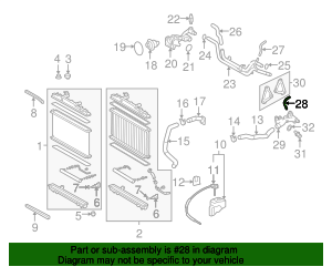 2007-2018 Lexus Engine Coolant Hose 16264-0P031 | Longo Lexus