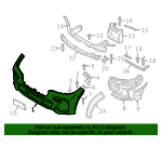 51118745425 - 2019-2022 BMW X7 Bumper Cover (51-11-8-745-425) | BMW of ...
