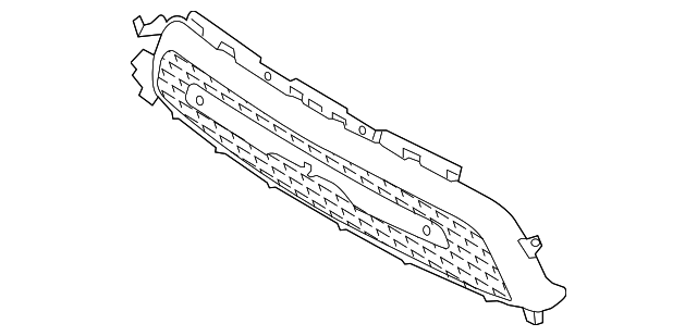 Genuine OEM Center Grille Part# LR099209 Fits 2018-2022 Land Rover ...