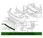 Genuine OEM Lower Deflector Part# LR099377 Fits 2018-2020 Land Rover ...