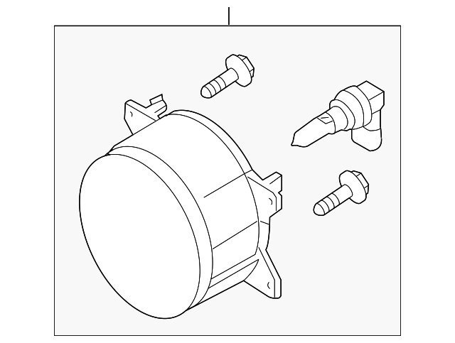 2004-2006 Mazda Fog Lamp Assembly NE01-51-680A | RealMazdaParts.com