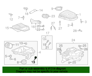 37881-P2A-000 - Grommet, Ta Sensor 1996-2008 Honda | Honda Parts Online