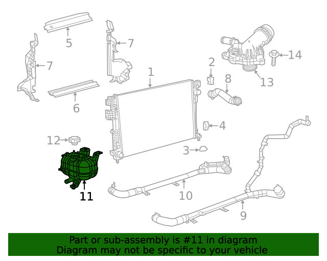 2017-2023 Chrysler Bottle 68217323AA | TascaParts.com