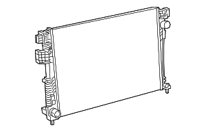 2017-2021 Chrysler Radiator 68217318AC | TascaParts.com