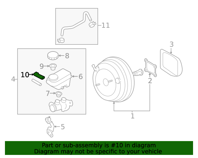 2016-2023 Subaru Fluid Level Sensor 26455AL00A | Subaru Parts Guys