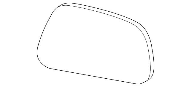 2018-2020 Toyota Sienna Mirror Glass 87903-08060 | Toyota Parts Center