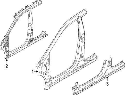 Rocker Panel for 2024 Hyundai Kona Electric | QuirkParts