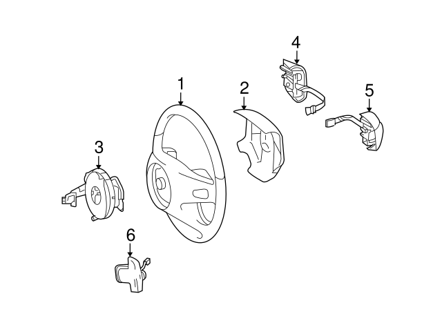 164-460-04-03-9E37 - Steering Wheel 2006-2010 Mercedes-Benz | Mercedes ...