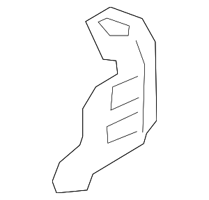 2017-2020 Jaguar XE Fixed Glass Insulator T4N4010 | JaguarParts.com