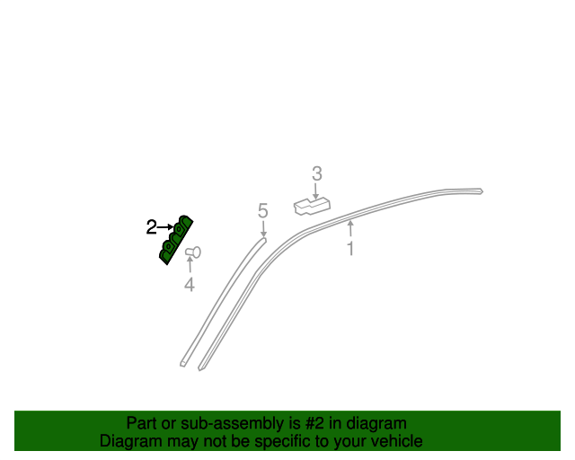 010-988-82-78 - Drip Molding Clip 2003-2011 Mercedes-Benz | Mercedes ...