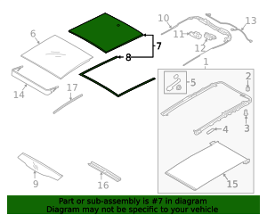 81612-D9010 - Fixed Glass 2017-2022 Kia Sportage | Kia.Parts Store