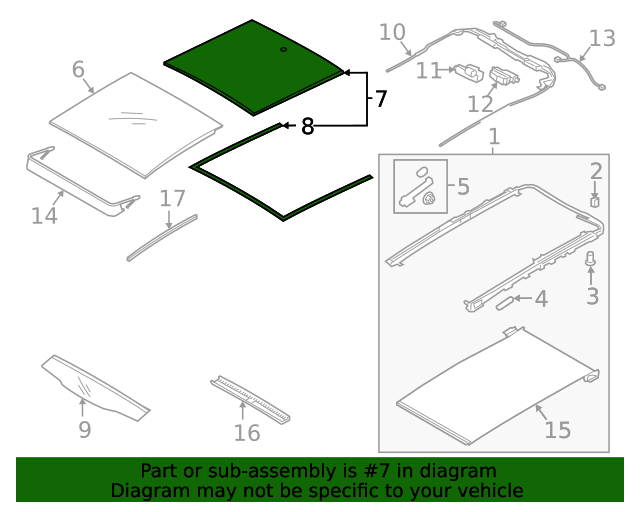 81612-D9010 - Fixed Glass 2017-2022 Kia Sportage | Kia.Parts Store