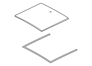 81612-D9010 - Fixed Glass 2017-2022 Kia Sportage | Kia.Parts Store