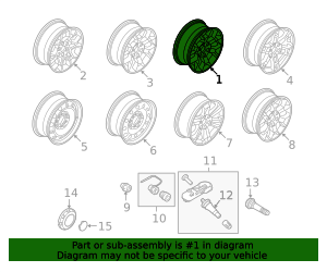 2021-2023 Ford F-150 Wheel Assembly ML3Z-1007-DA | OEM Parts Online
