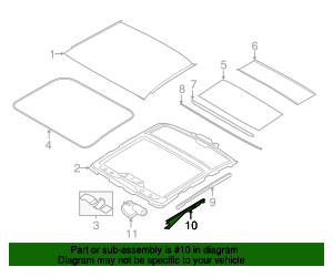 54107268972 - 2012-2019 BMW Outer Boot (54-10-7-268-972) | BMW of South ...