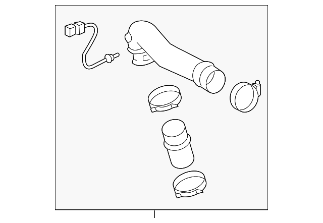 2016-2022 GM Charge Air Cooler Inlet Duct 84784913 | GM Parts Center