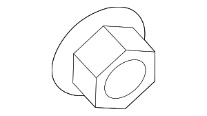 2004-2020 Nissan Intermediate Shaft Nut 08918-6401A | TascaParts.com