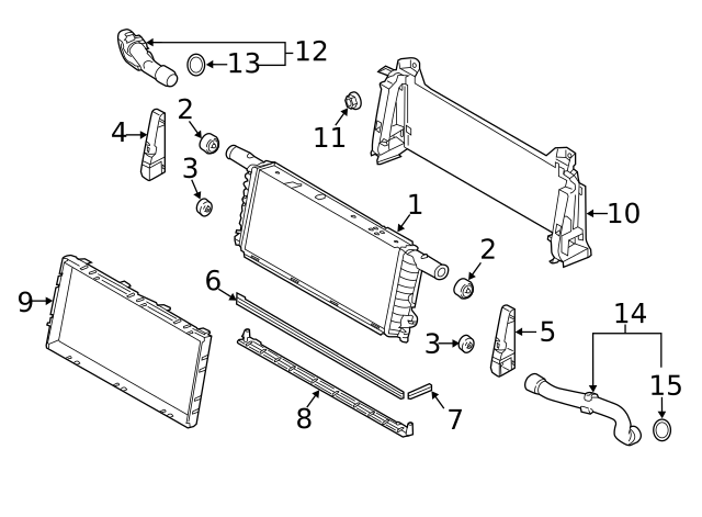 OEM Porsche Auxiliary Radiator (99110613702) 2012-2023 Porsche | OEM ...