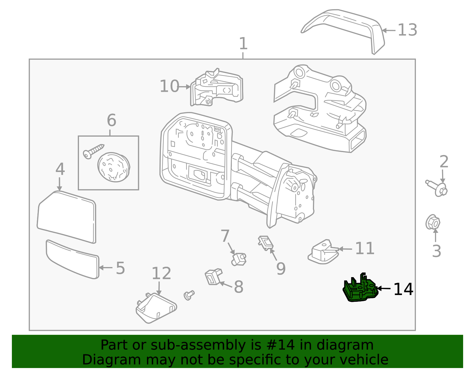 DY-1371 - Motorcraft™ Ambient Air Temperature Sensor 2017-2025 Ford ...
