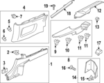 Shop Genuine Ford Weather Stripping Parts Online | Ford Parts Pros