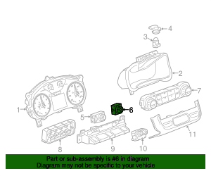 2016-2022 GM Black Trailer Brake Control Switch Assembly 84108373 GM ...